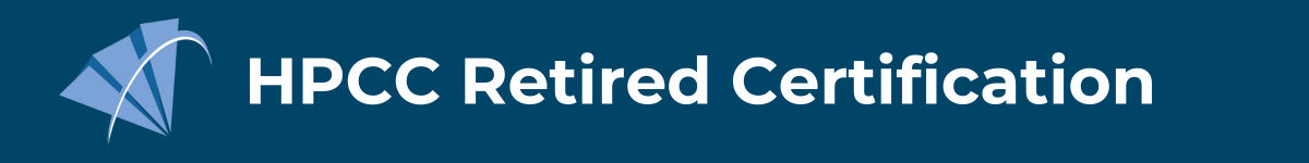 Retired Certification | HPCC